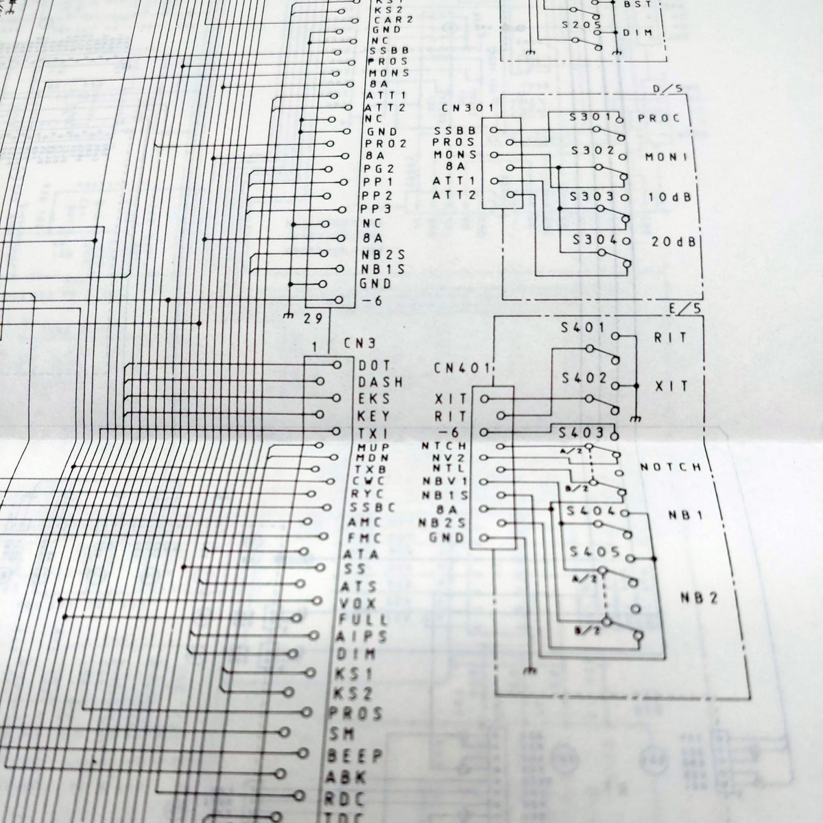Kenwood TS-850S Large Format Schematic – FatCat.Parts